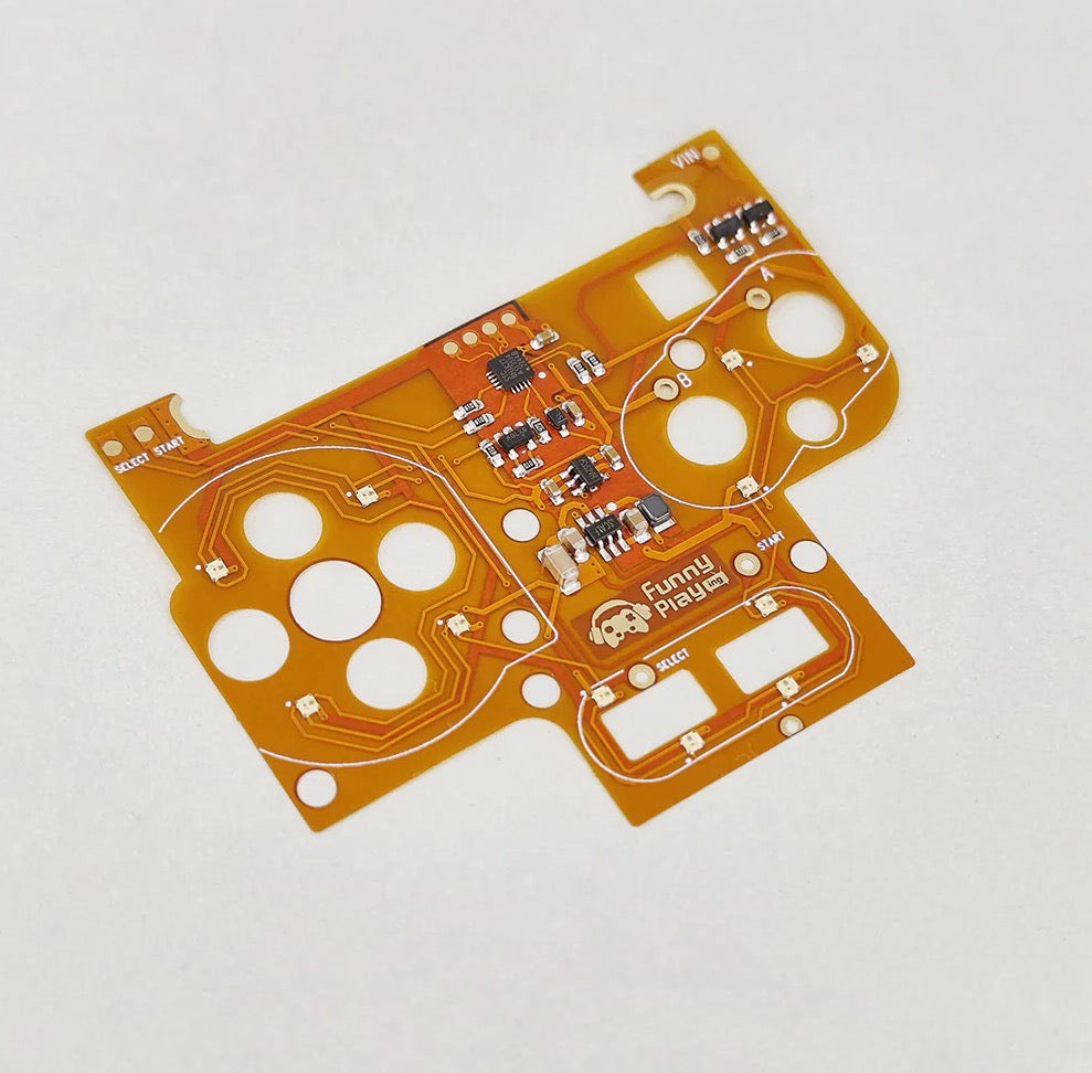 Funny Playing Button LED Kit for Game Boy Color — Retro Modding