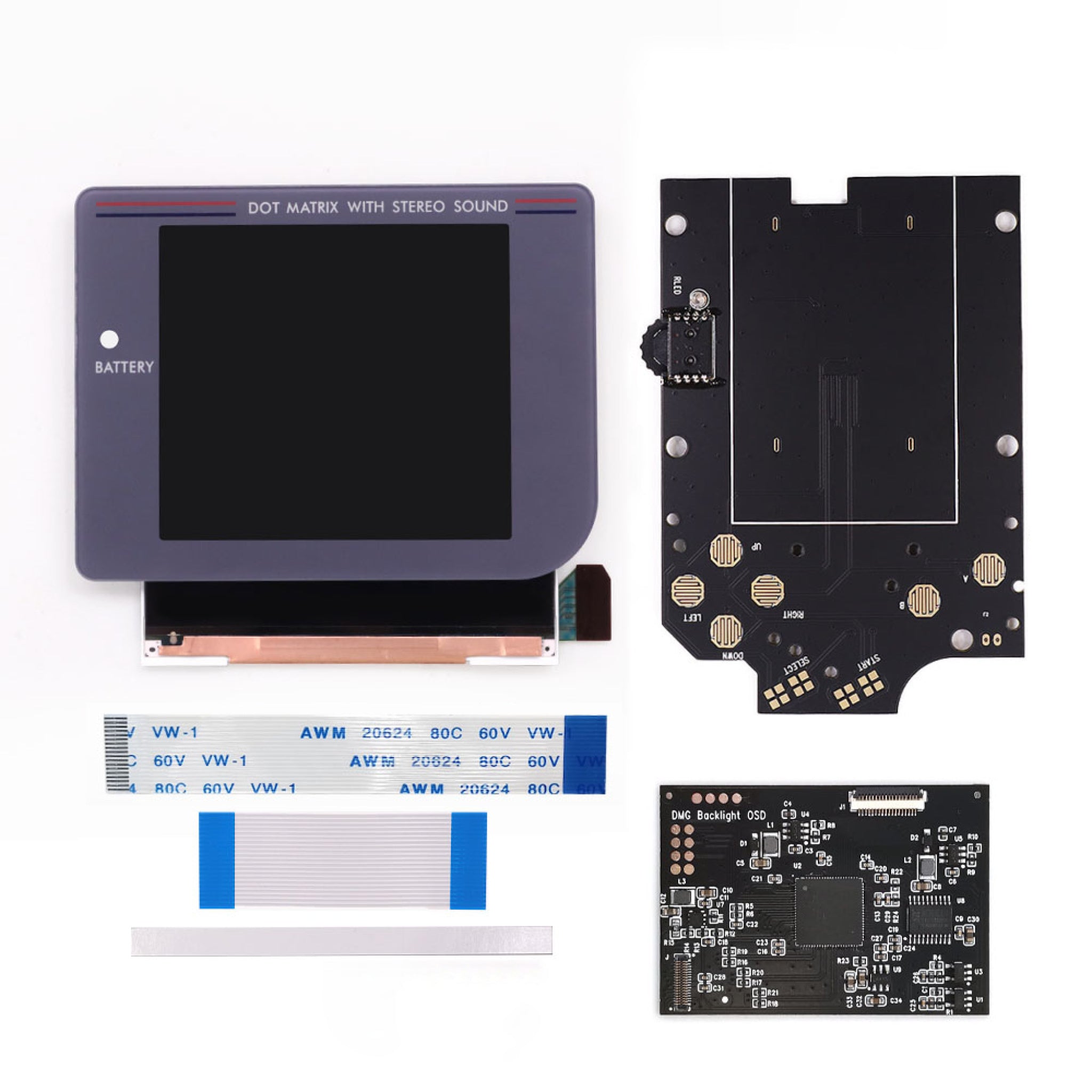 Hispeedido GB DMG Q5 Laminated LCD Kit — Retro Modding