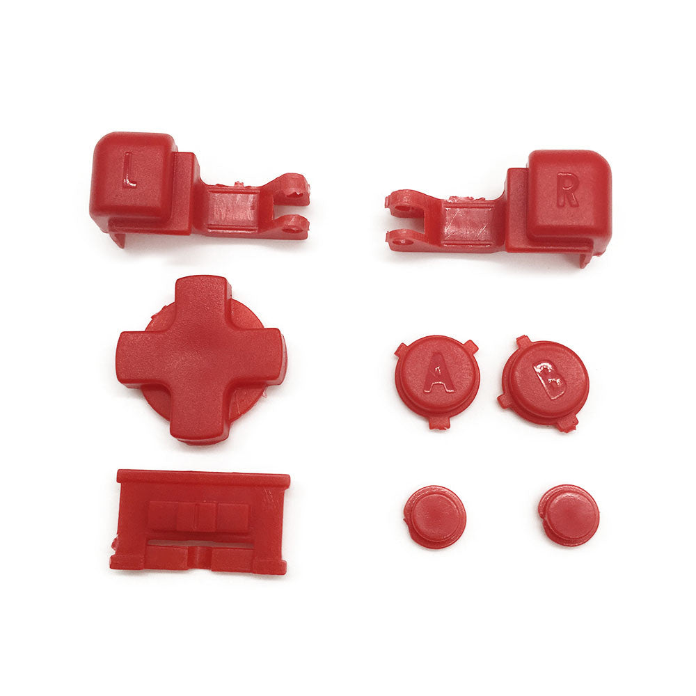 Game Boy Advance SP Replacement Buttons — Retro Modding