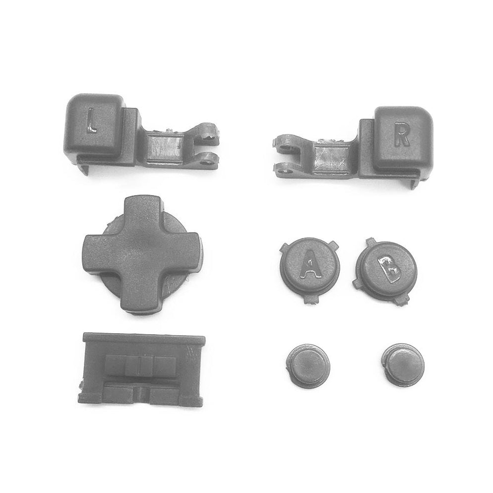 Game Boy Advance SP Replacement Buttons — Retro Modding