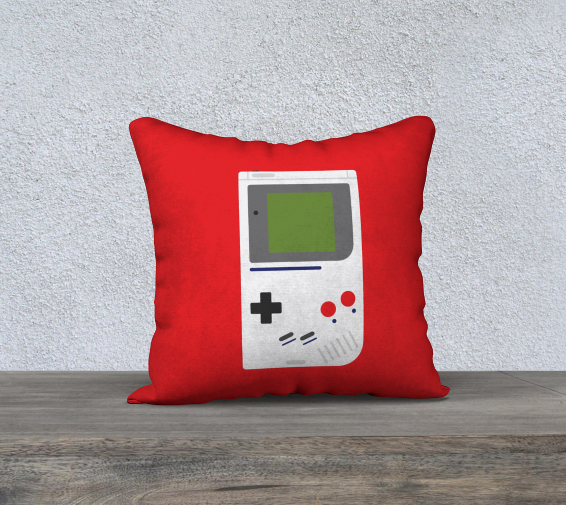 Gameboy Pillow (Red) — Retro Modding